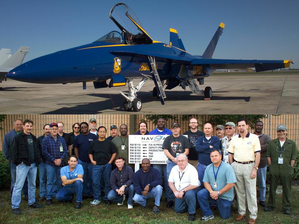 FRCSE completes Last Blue | NAVAIR