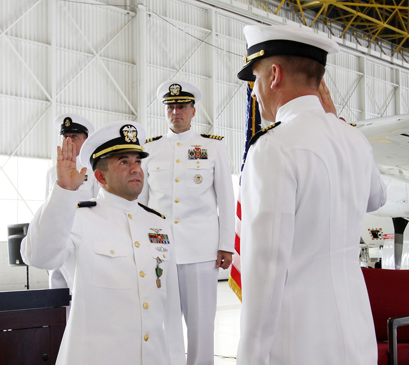 FRCSE Sailor commissioned as Limited Duty Officer | NAVAIR