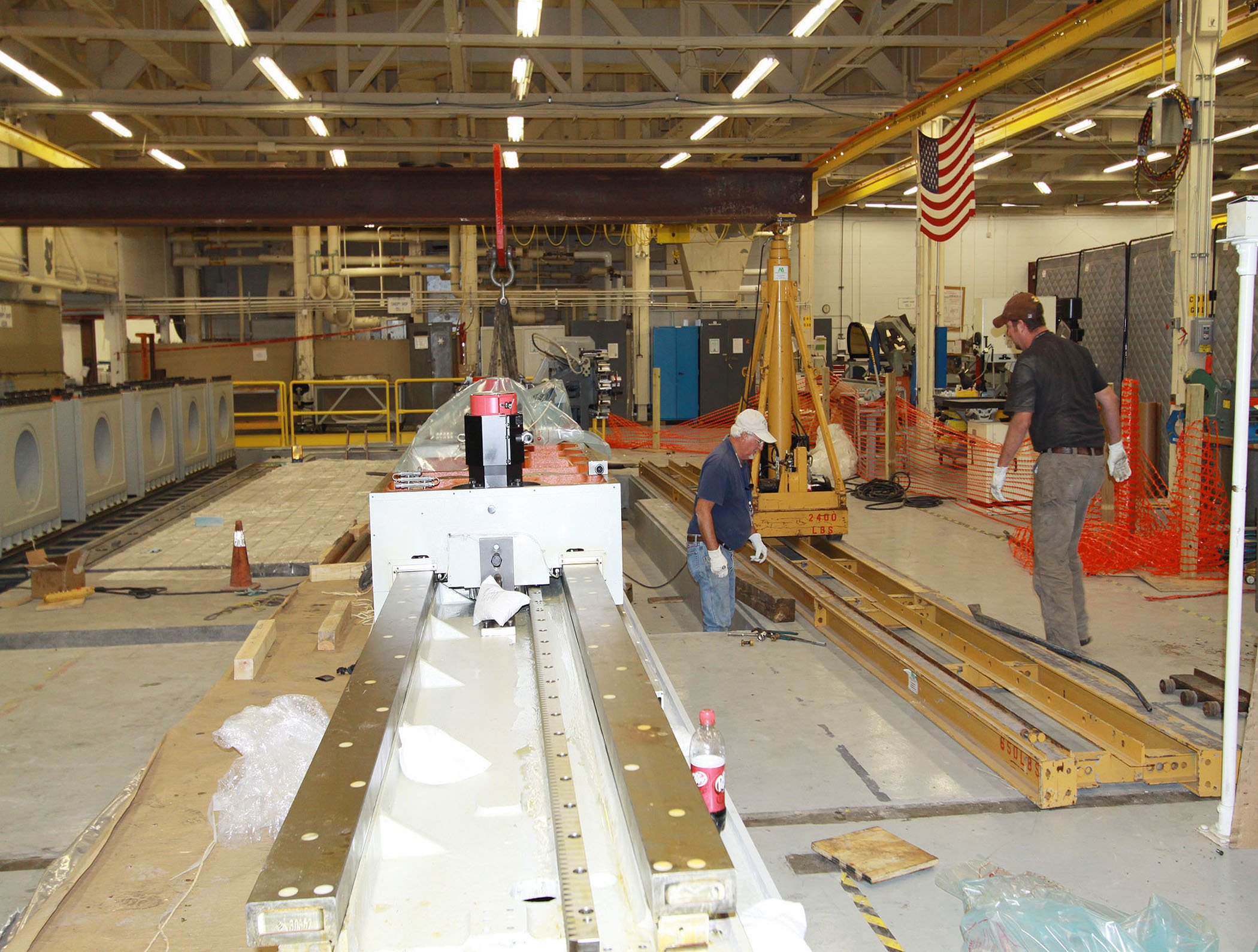 FRCSE installs spar mill to improve maintenance support to Fleet | NAVAIR