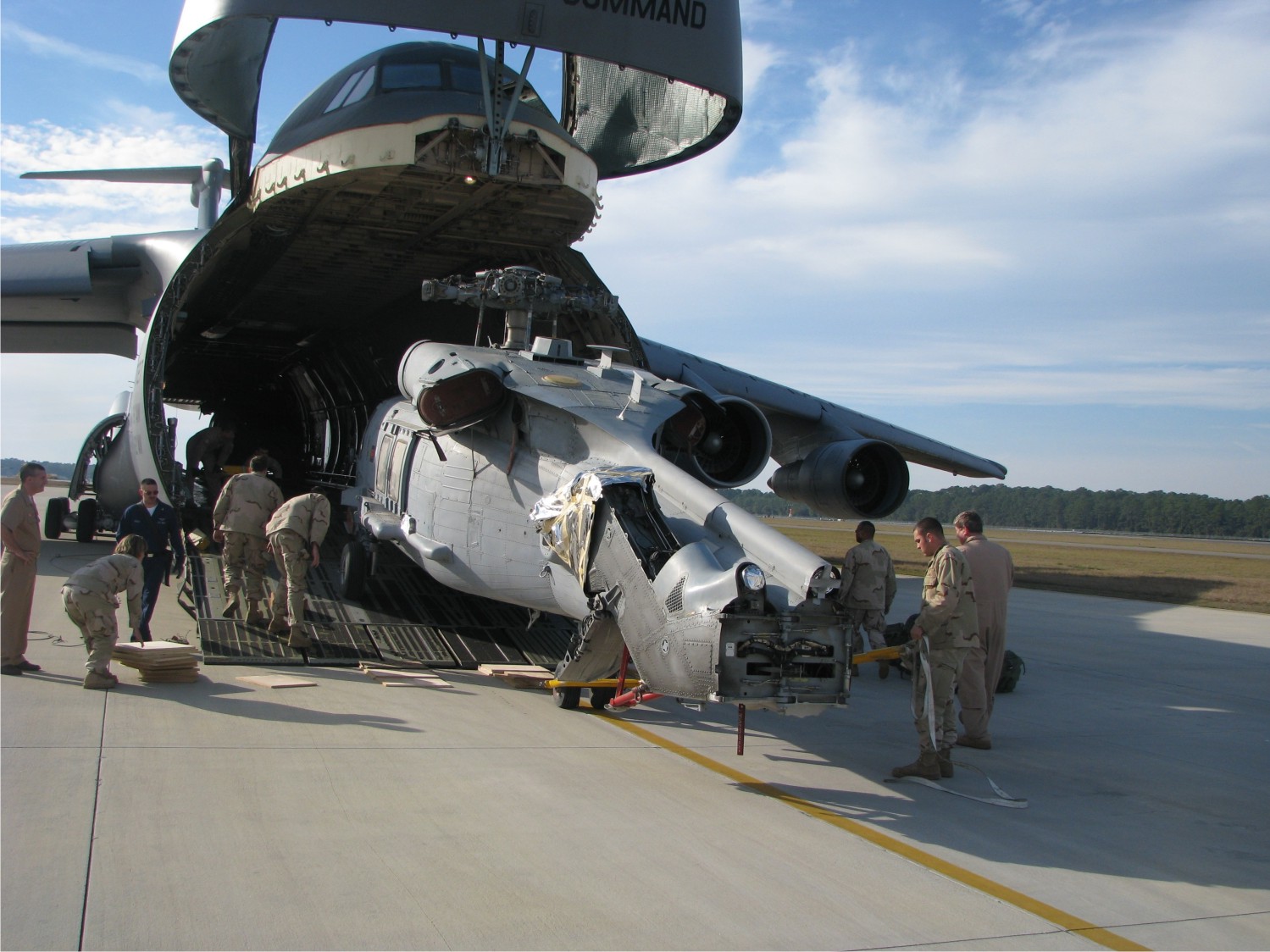 Setback in the Sand-Mishap Aircraft Returns to Service | NAVAIR