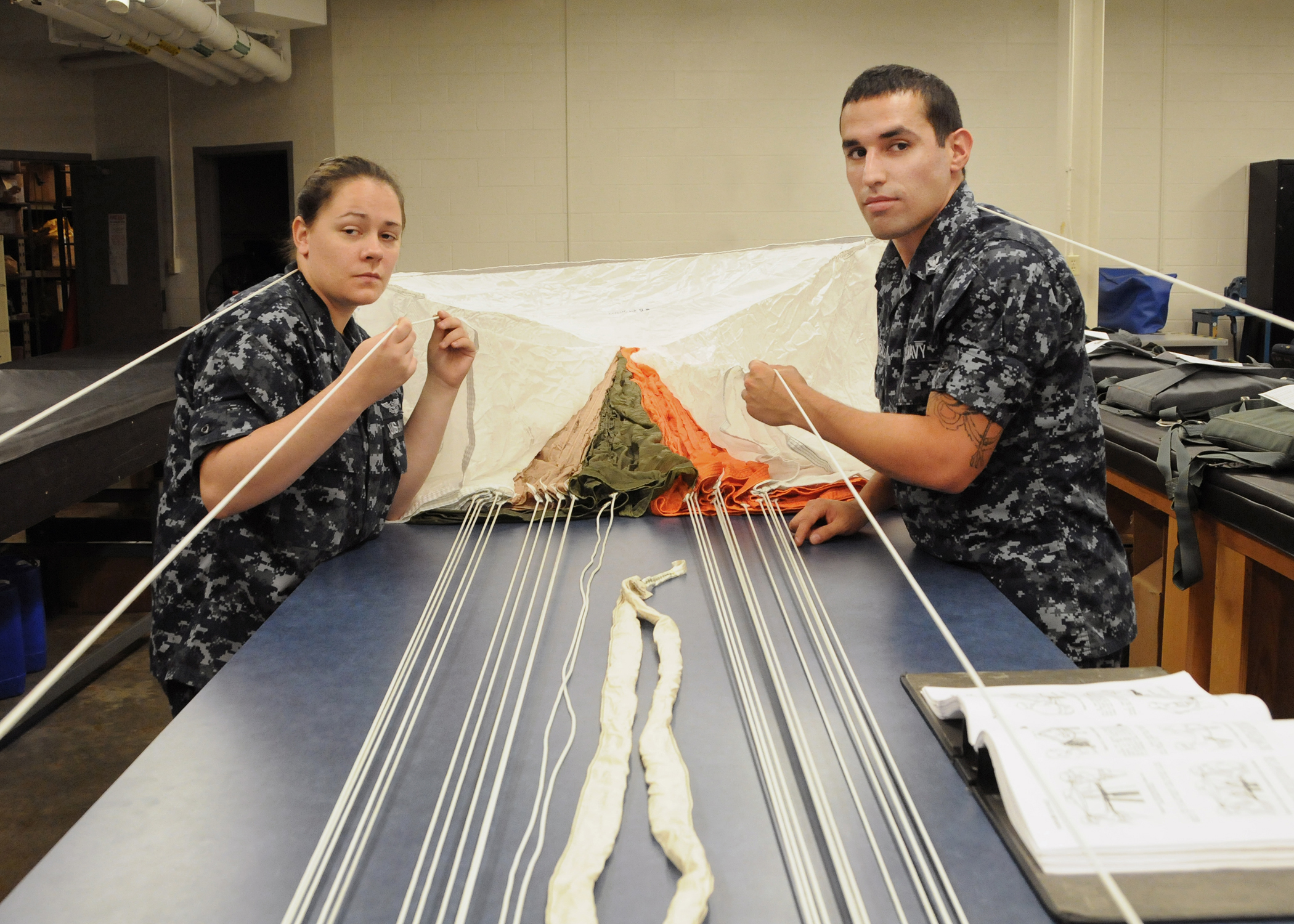 FRCSE Sailors keep survival equipment ready for any emergency | NAVAIR