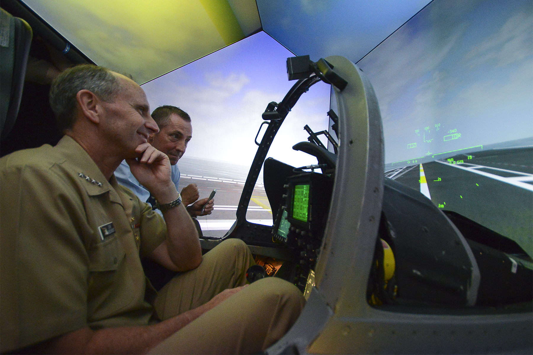 Manned flight simulator continues to advance modeling and simulation ...