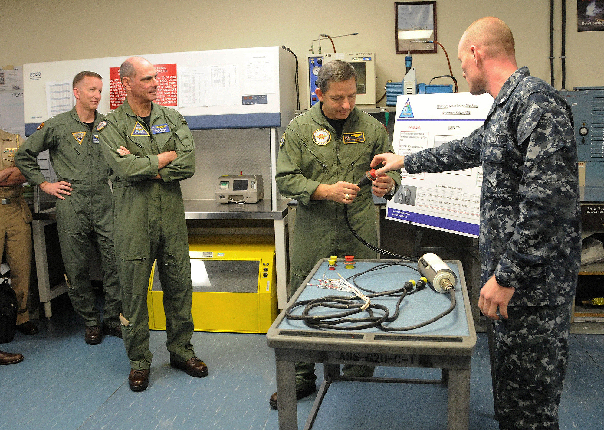 FRCSE Sailors share insights with NAE leaders at BOG | NAVAIR