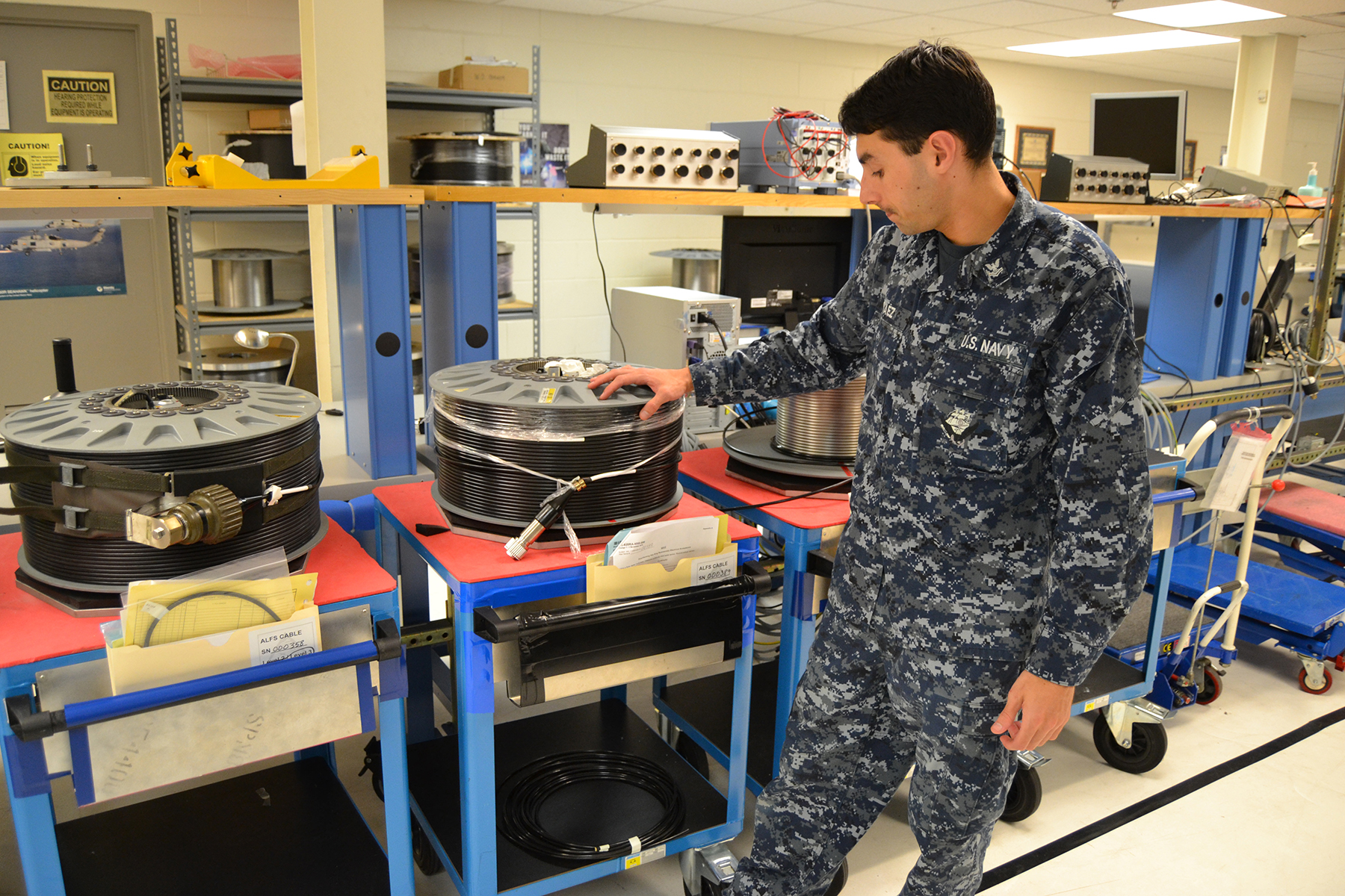 FRCSE establishes a ‘reeling’ capability | NAVAIR