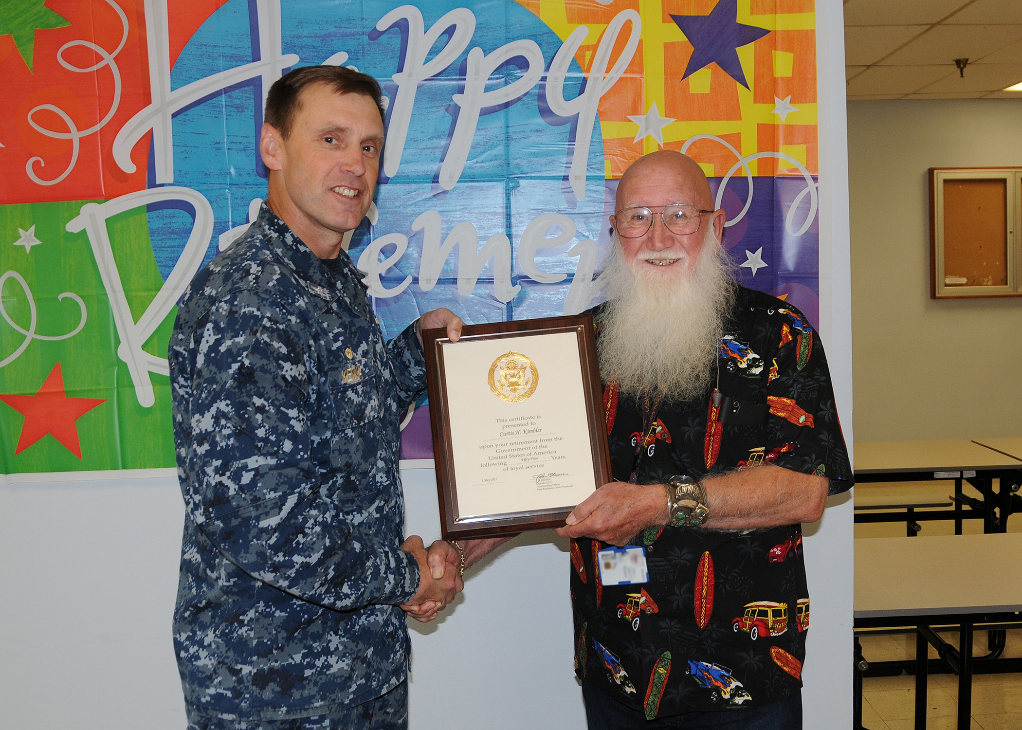 FRCSE bids fair winds to 54-year veteran | NAVAIR