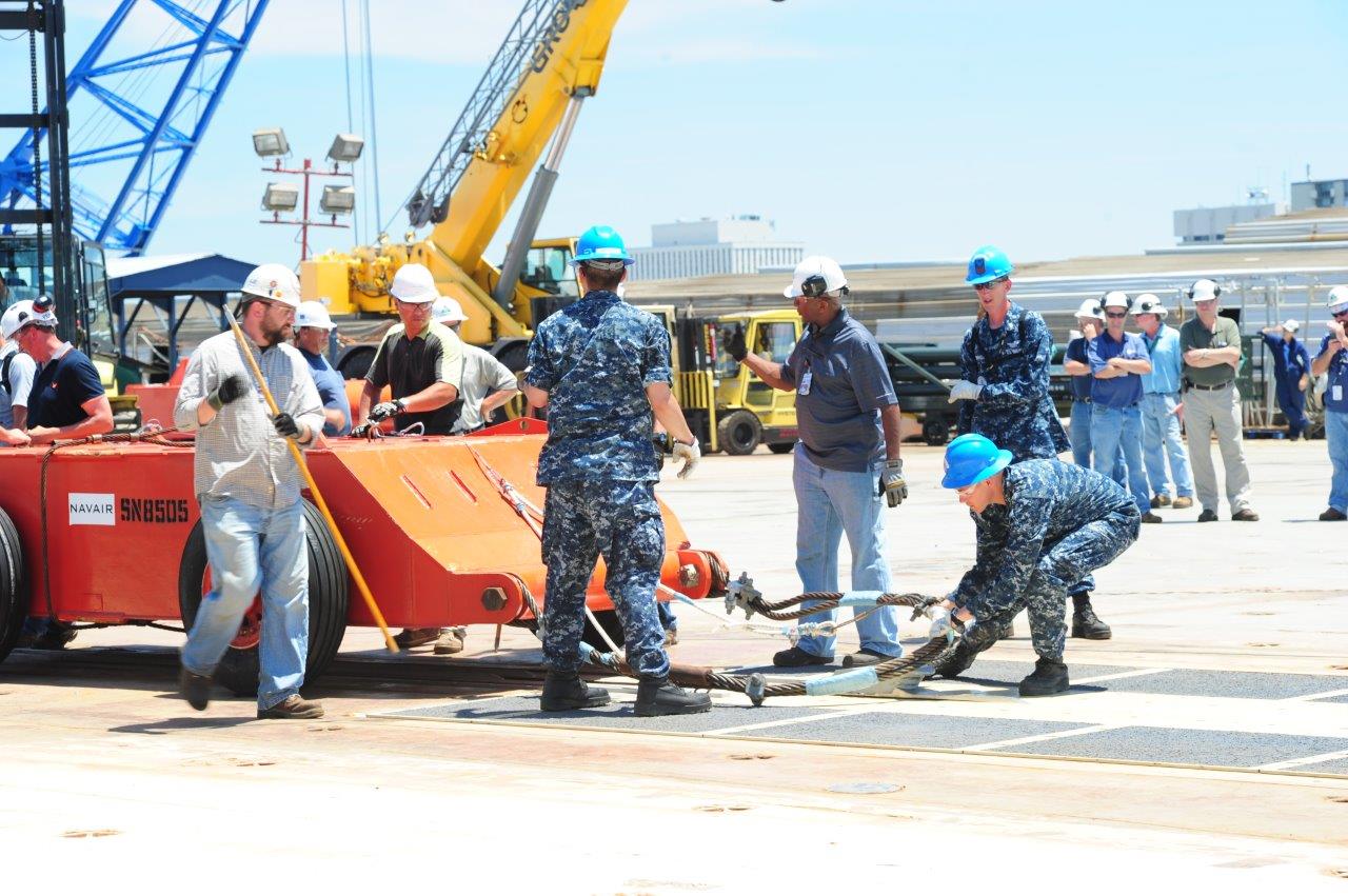Navy’s new aircraft launch system tested on future carrier CVN 78 | NAVAIR
