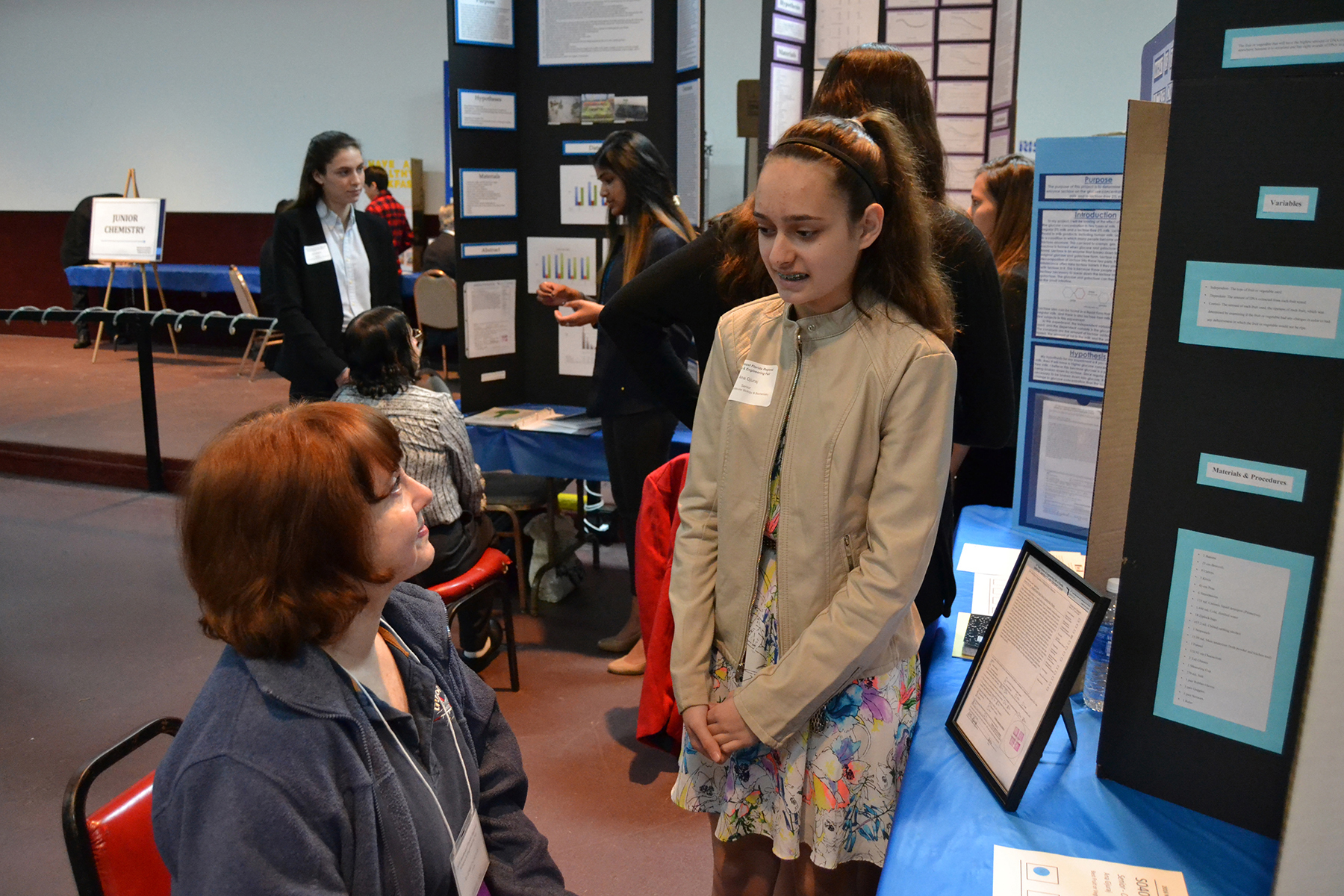 FRCSE employees judge science fair | NAVAIR