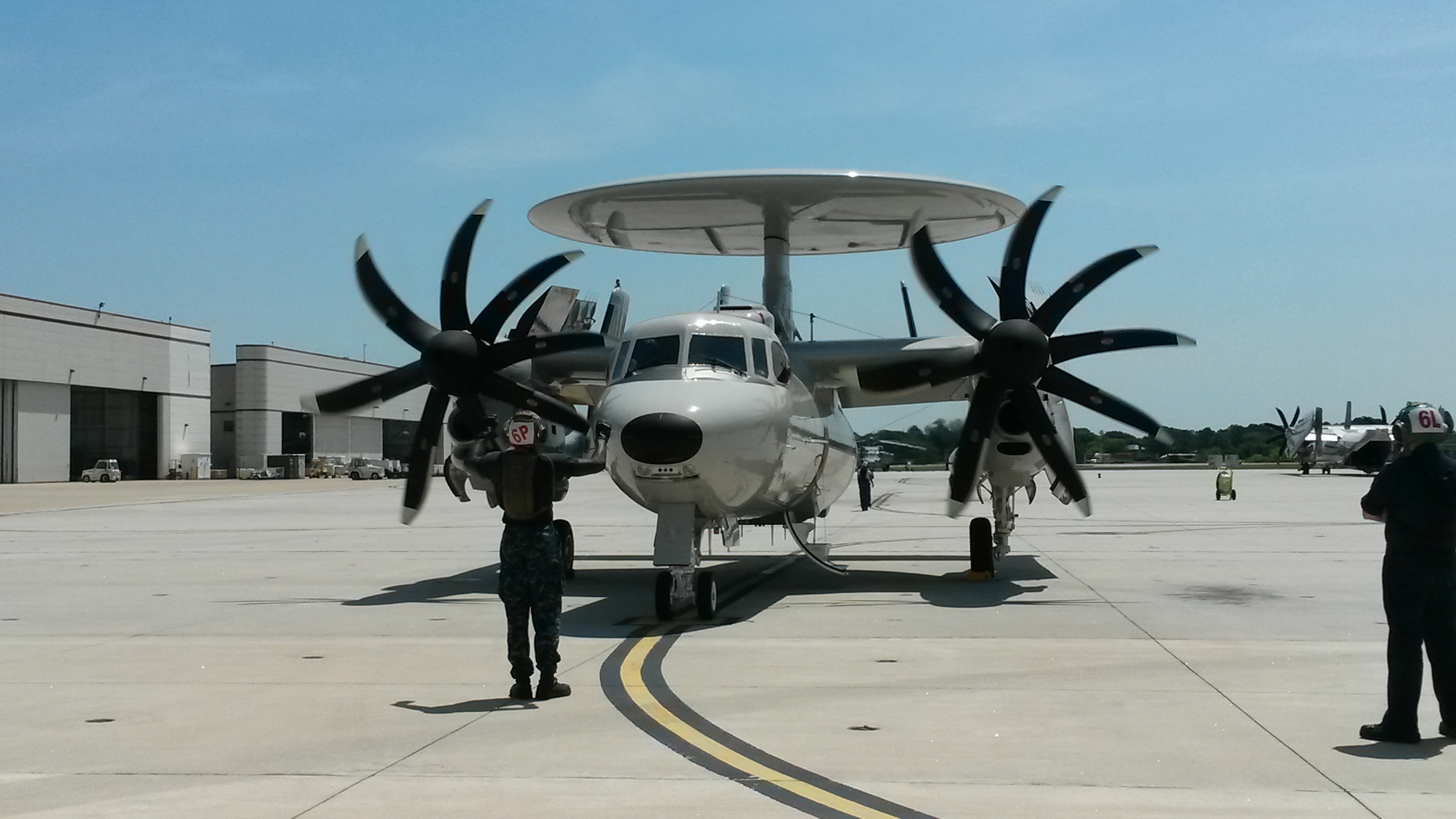Photo Release: Newest E-2D makes debut NAS Norfolk | NAVAIR