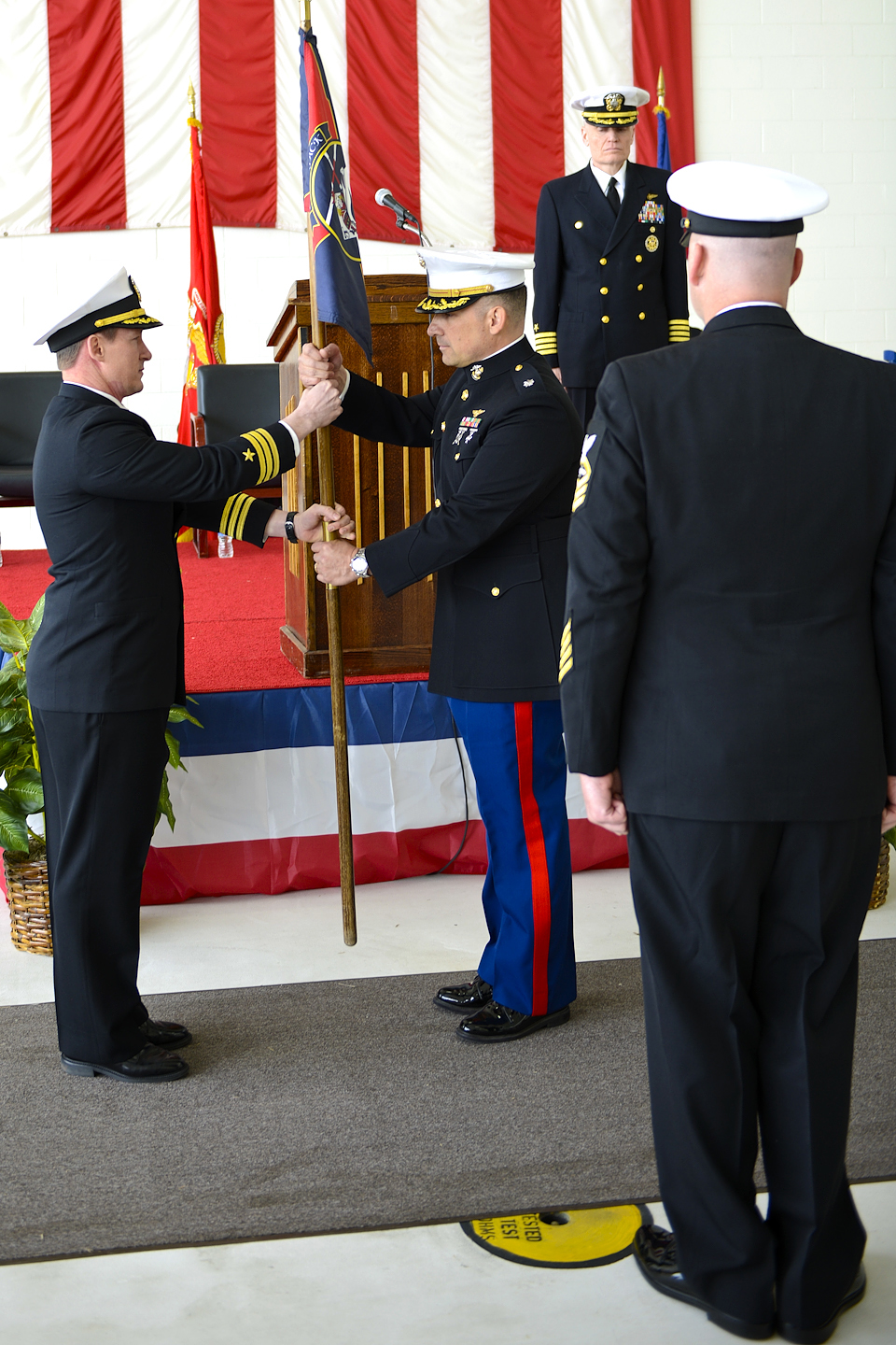 Photo release: Marigliano assumes command of HX-21 | NAVAIR