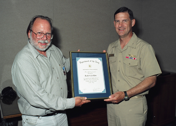 OLSON RECEIVES NAVY MERITORIOUS CIVILIAN ACHIEVEMENT AWARD | NAVAIR