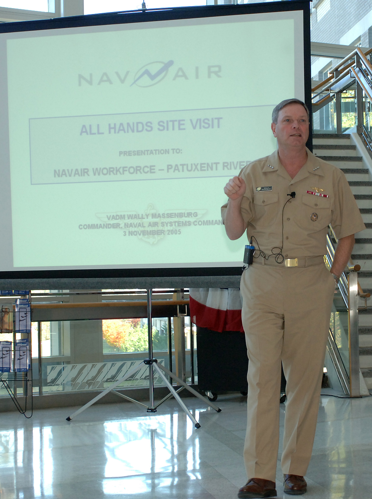 Latest Round of All-Hands Briefings from NAVAIR Commander Begin at Pax ...