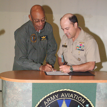 Partnership agreement signed between Army | NAVAIR
