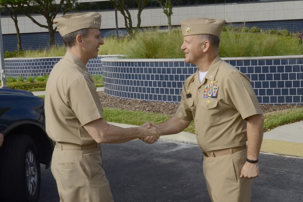 Chief of Naval Operations visits Naval Air Warfare Center Training ...