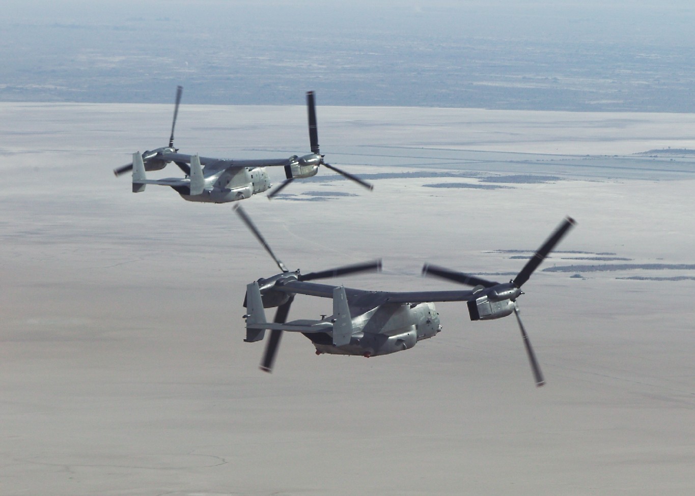 CV-22s in flight | NAVAIR
