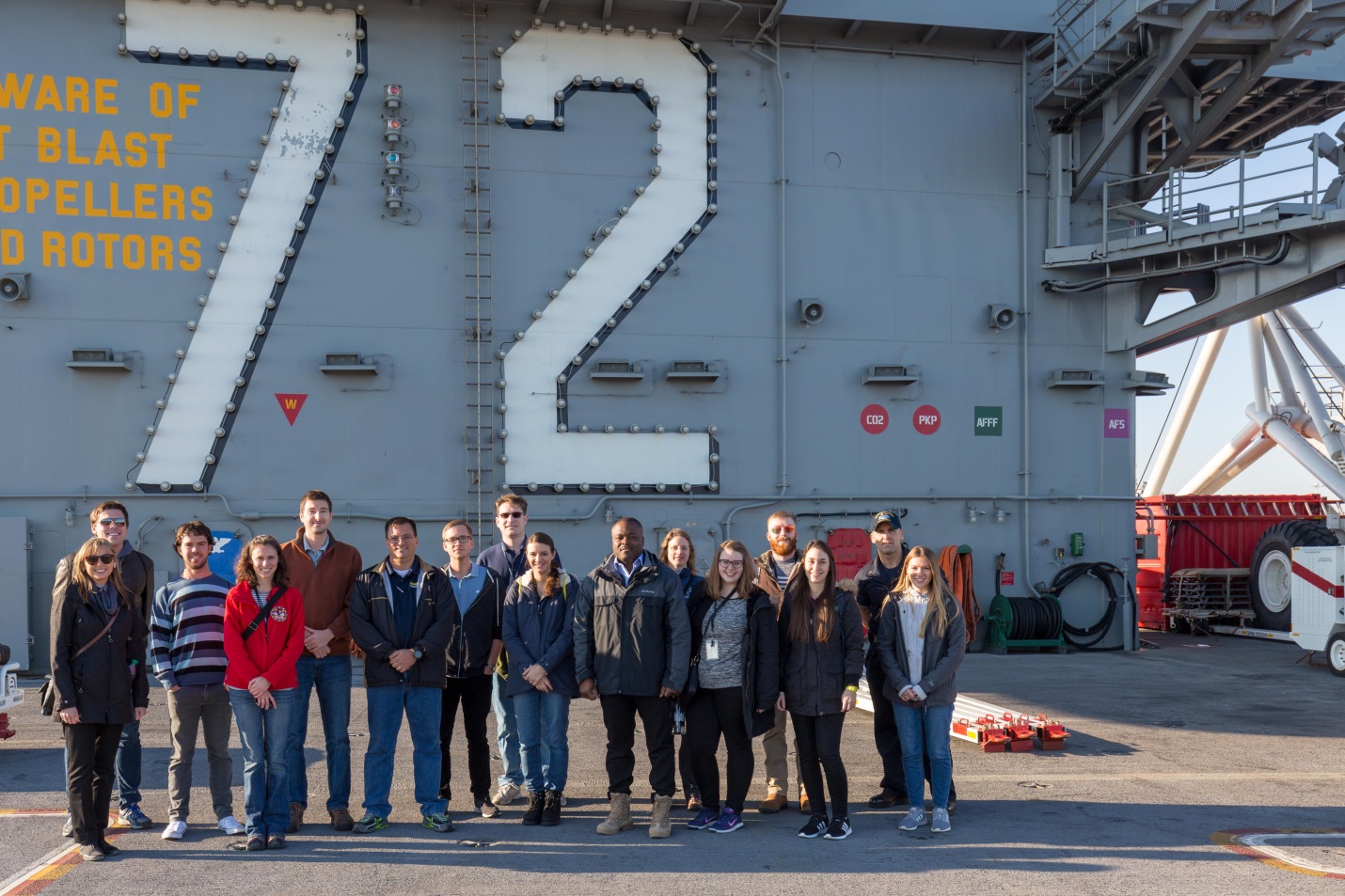 USS Abraham Lincoln welcomes NAVAIR Civilians to Sea participants | NAVAIR