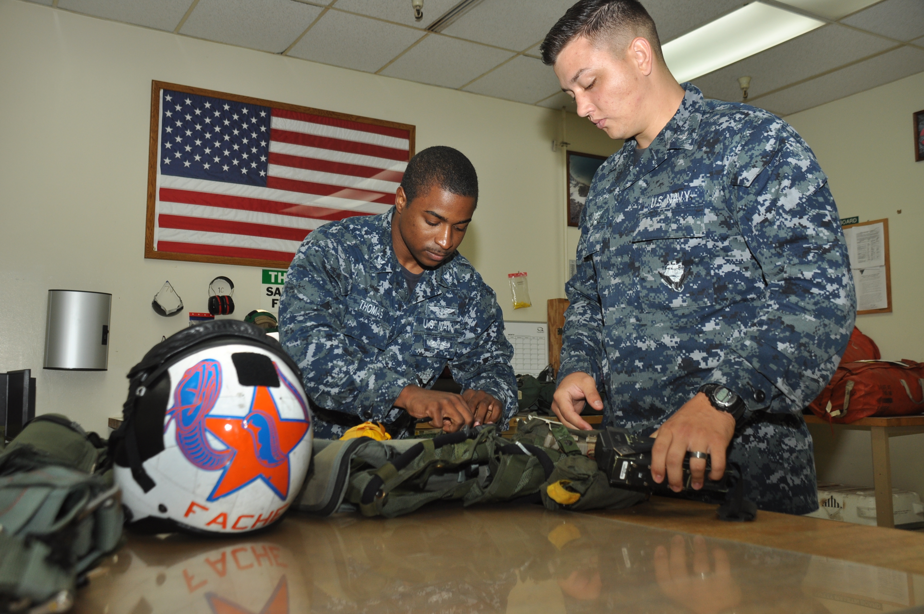 FRCSW Paraloft Shop Maintains Test Flight Line Gear | NAVAIR