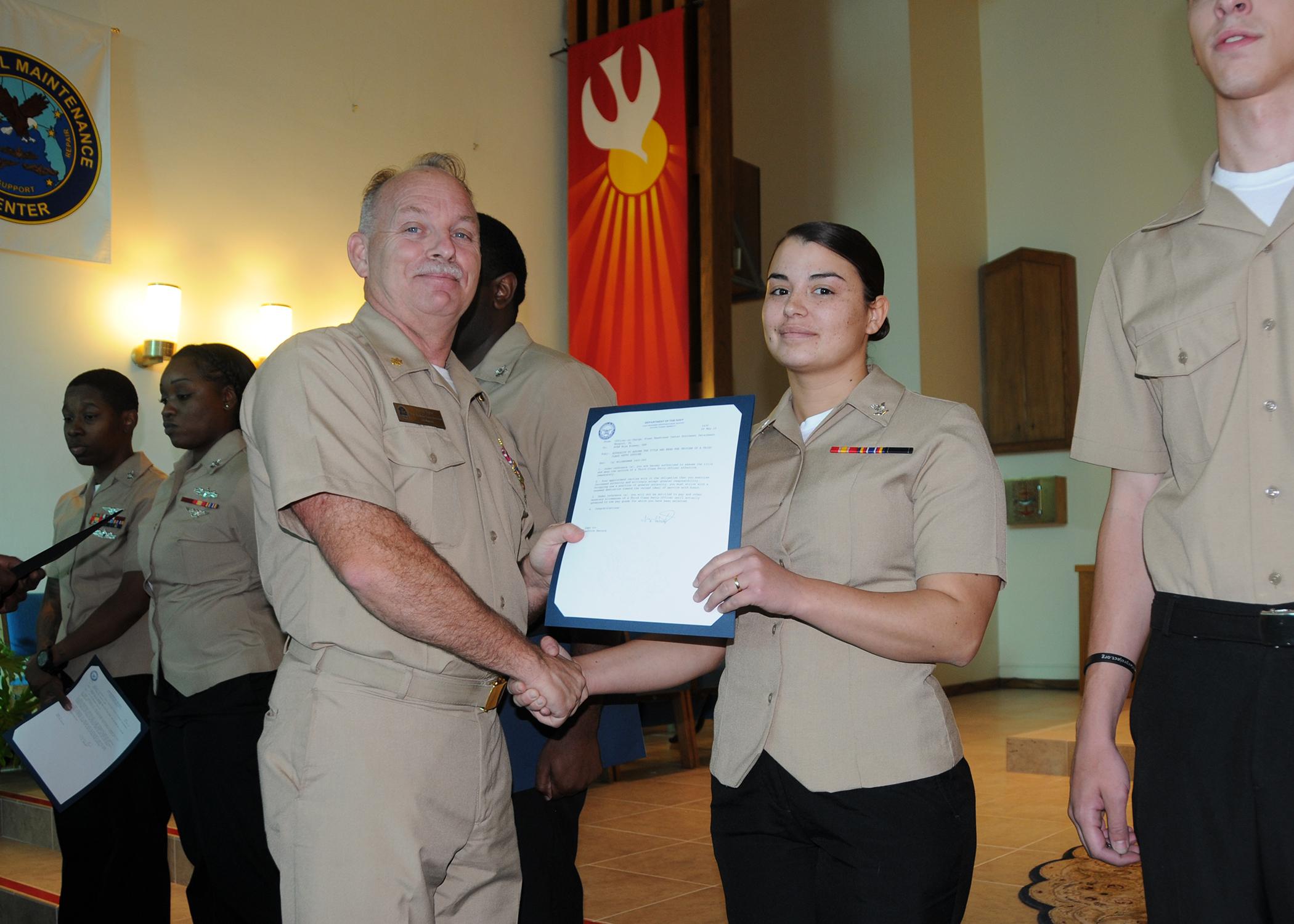 FRCSE frocks nearly 15 percent of its Sailors to next higher rank | NAVAIR