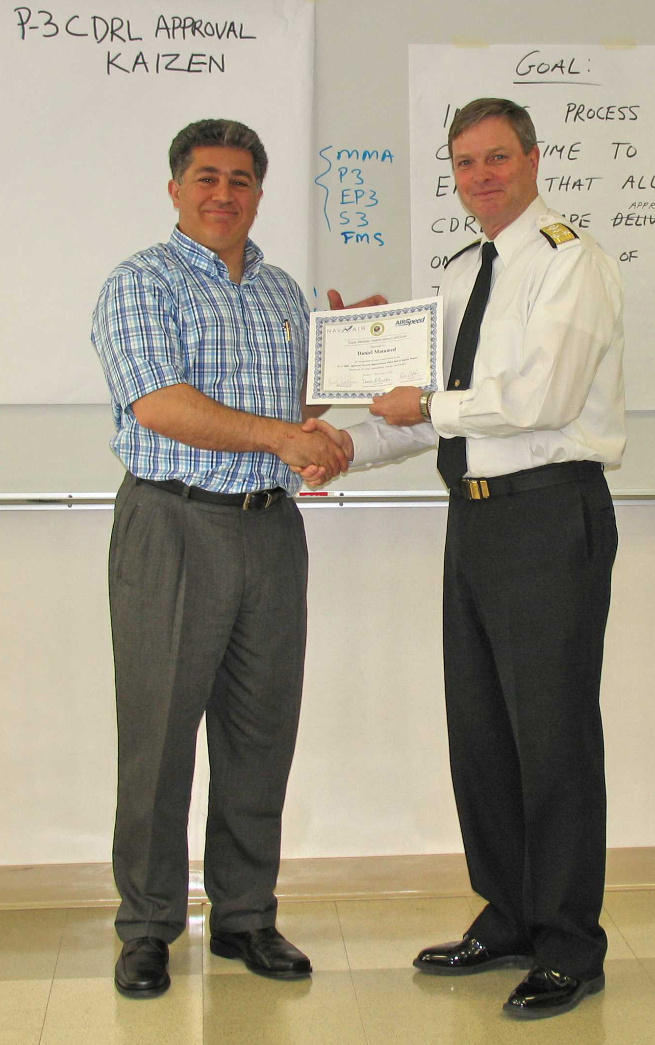 Air 4.1, PMA-290 improve P-3 CDRL approval process using AIRSpeed | NAVAIR