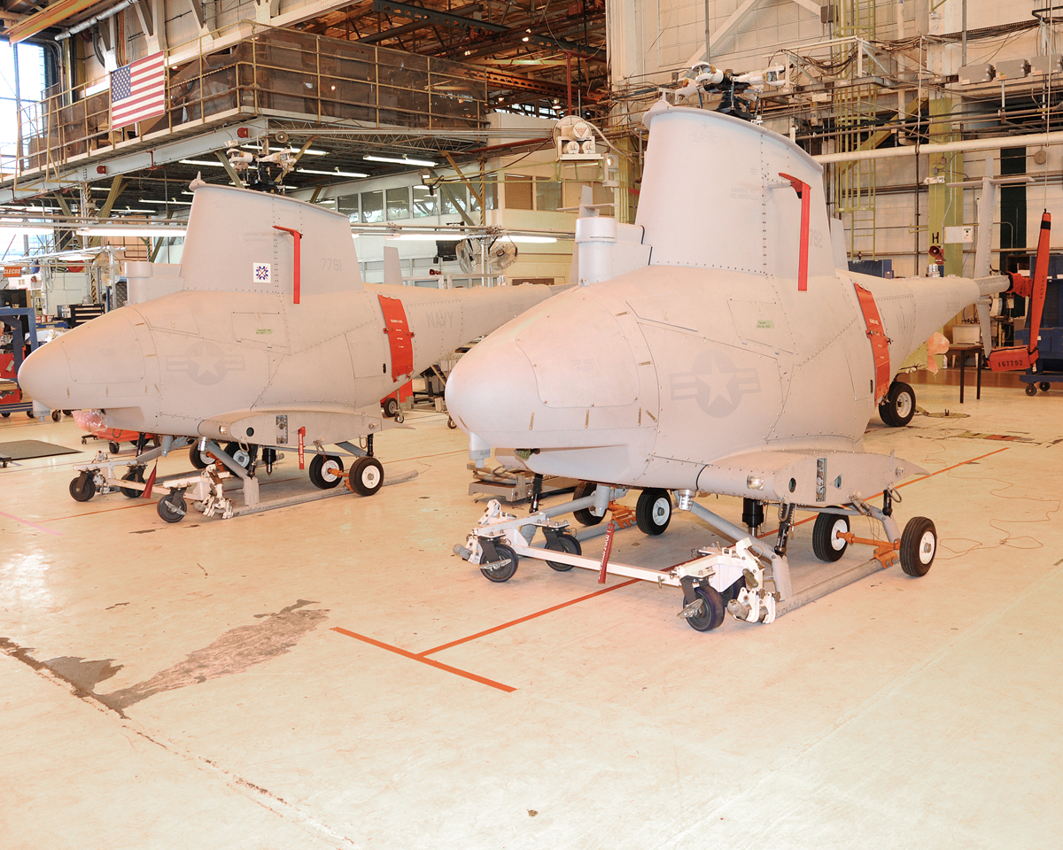 First Fire Scouts arrive FRC East | NAVAIR