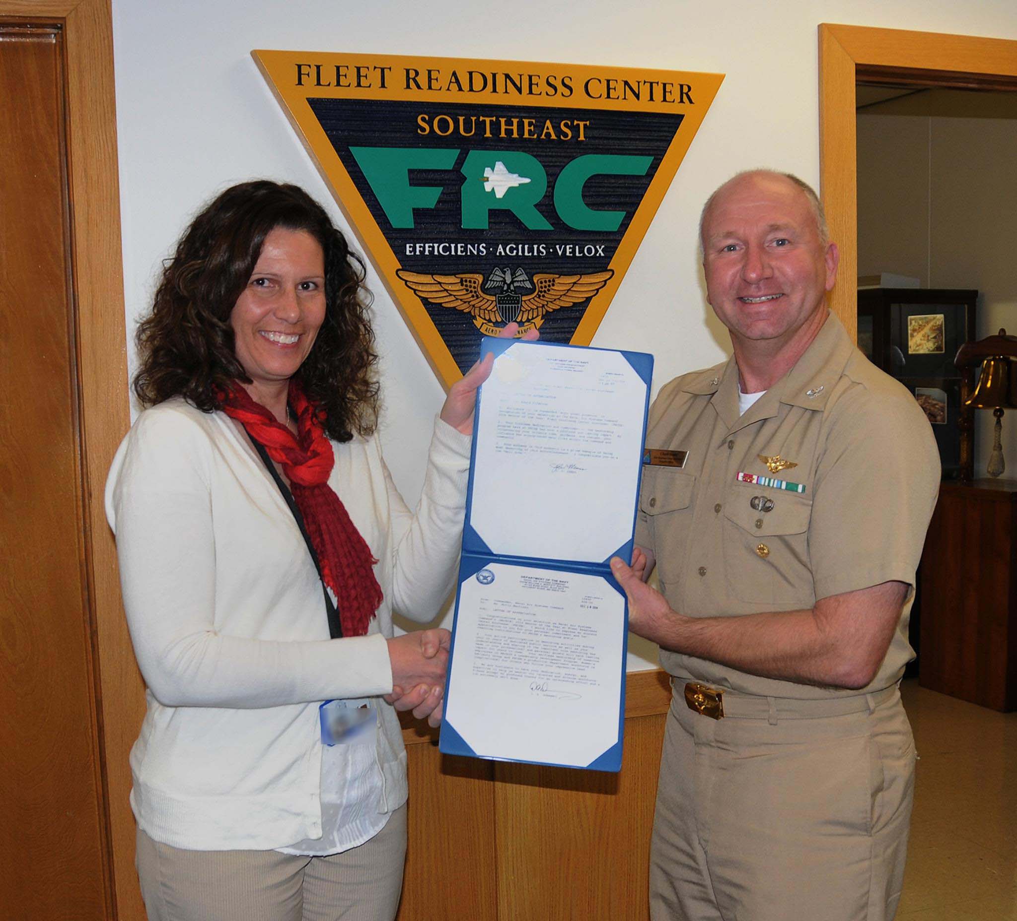 Photo Release: FRC Southeast Mentor of the Year | NAVAIR