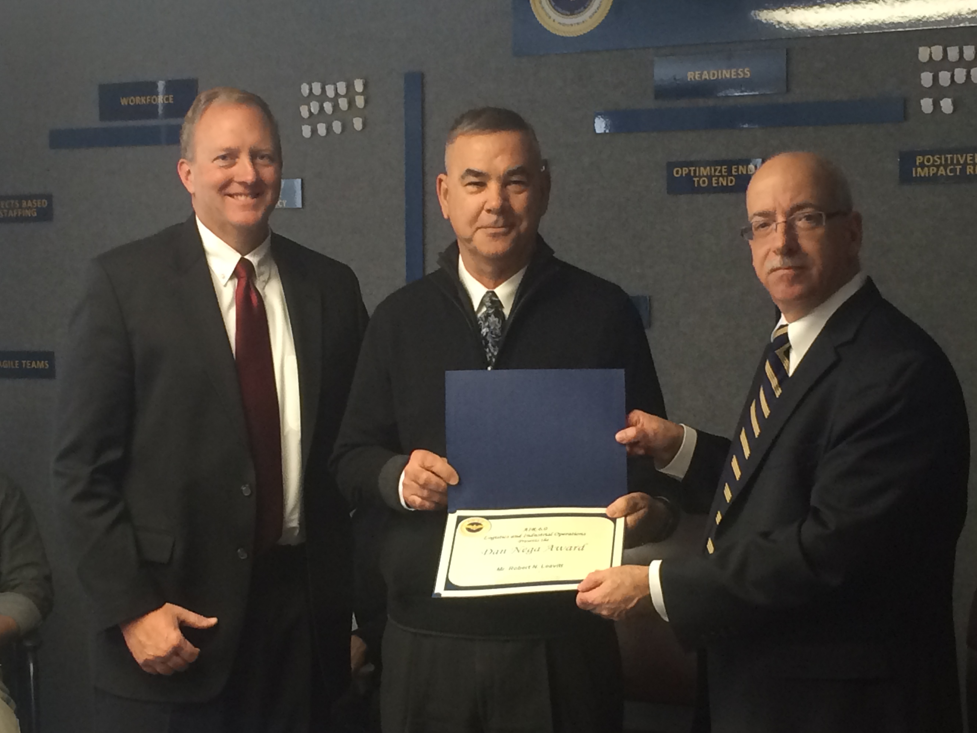 PMA-261 program support manager honored with inaugural logistics leadership award | NAVAIR