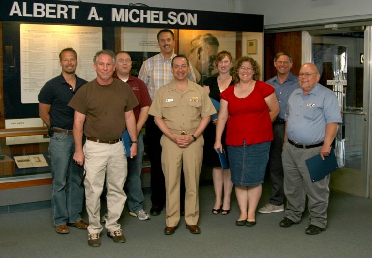 PMA-201 presents awards at NAWCWD | NAVAIR