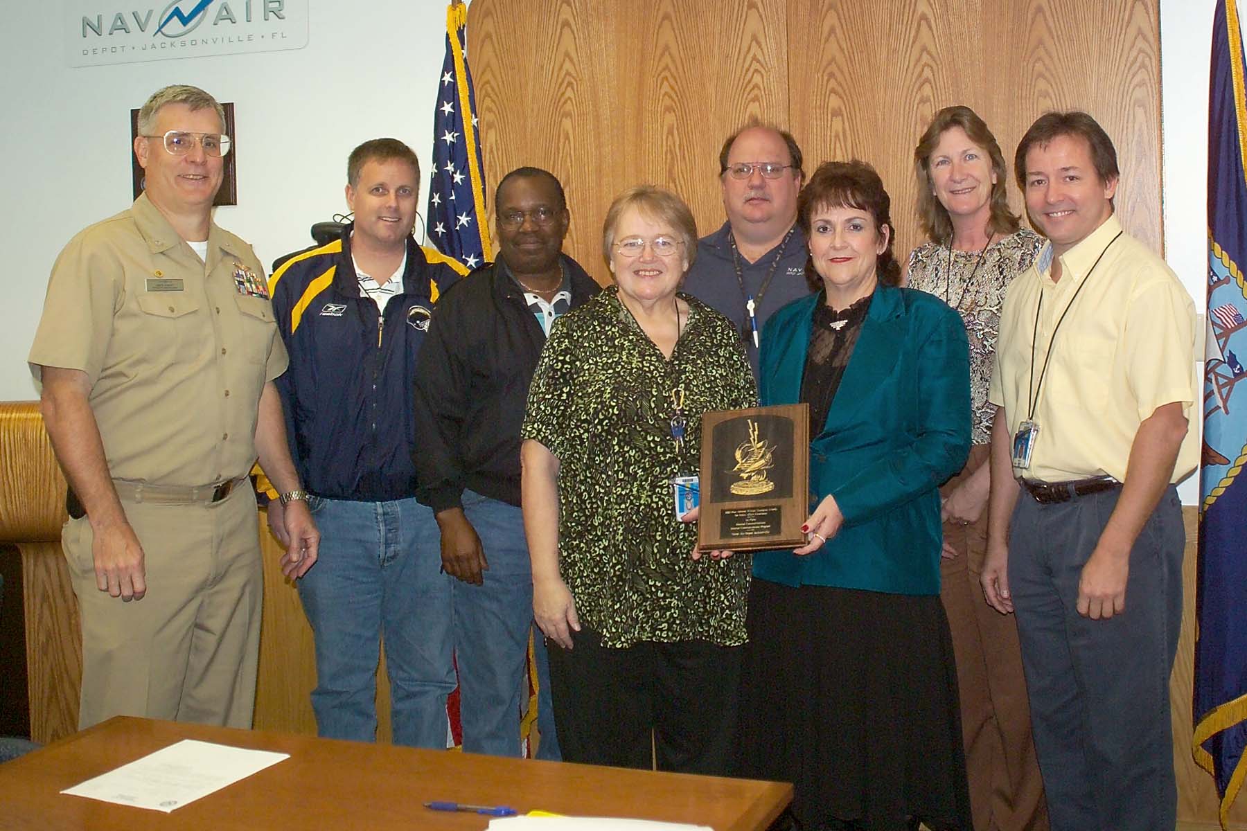 Jax Depot wins RADM Thompson | NAVAIR