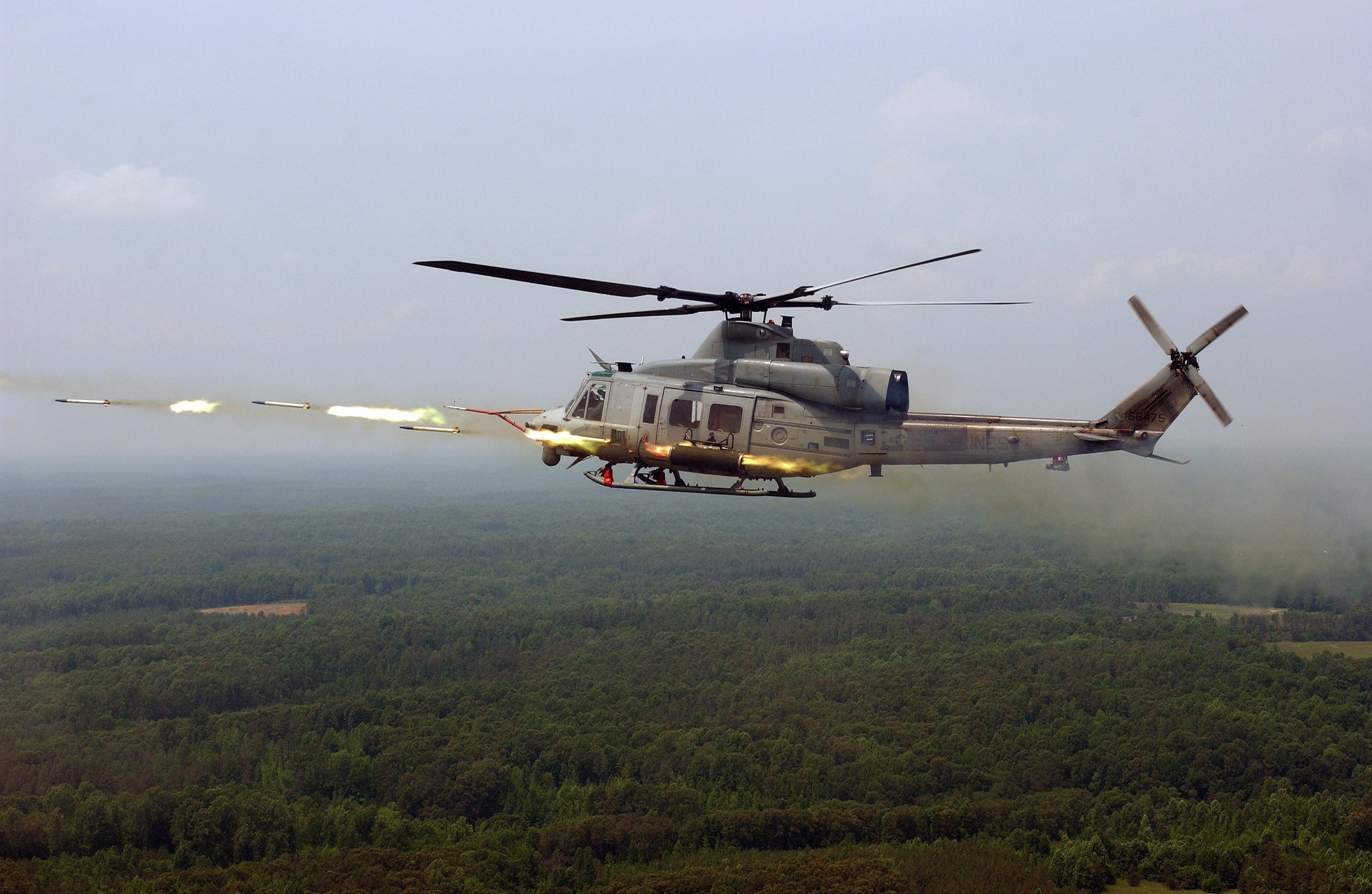 UH-1Y fires first weapons | NAVAIR