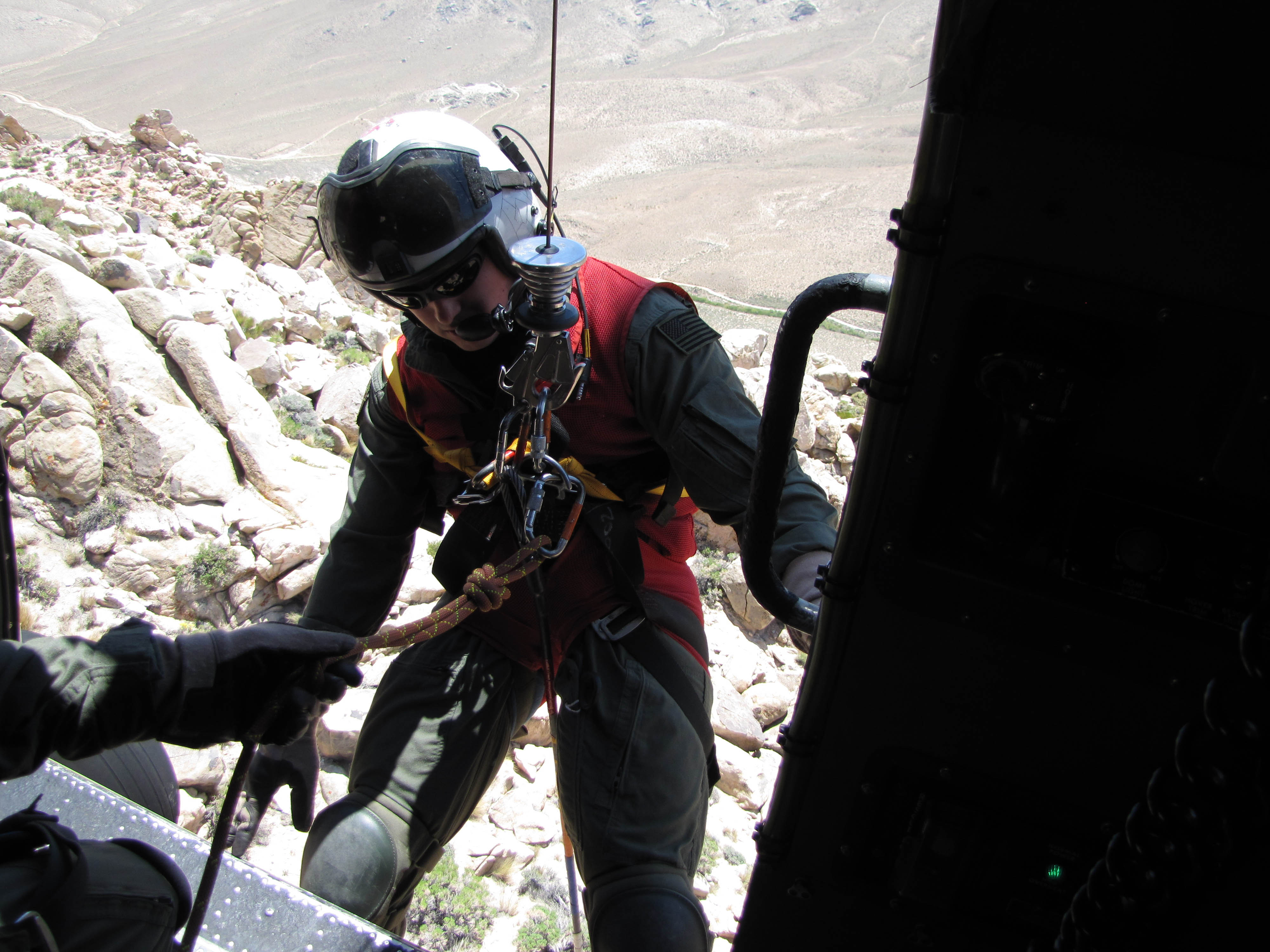 VX-31 SAR rescues three hikers from Death Valley | NAVAIR
