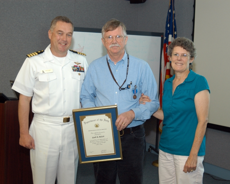 Millett Receives NMCS Award | NAVAIR