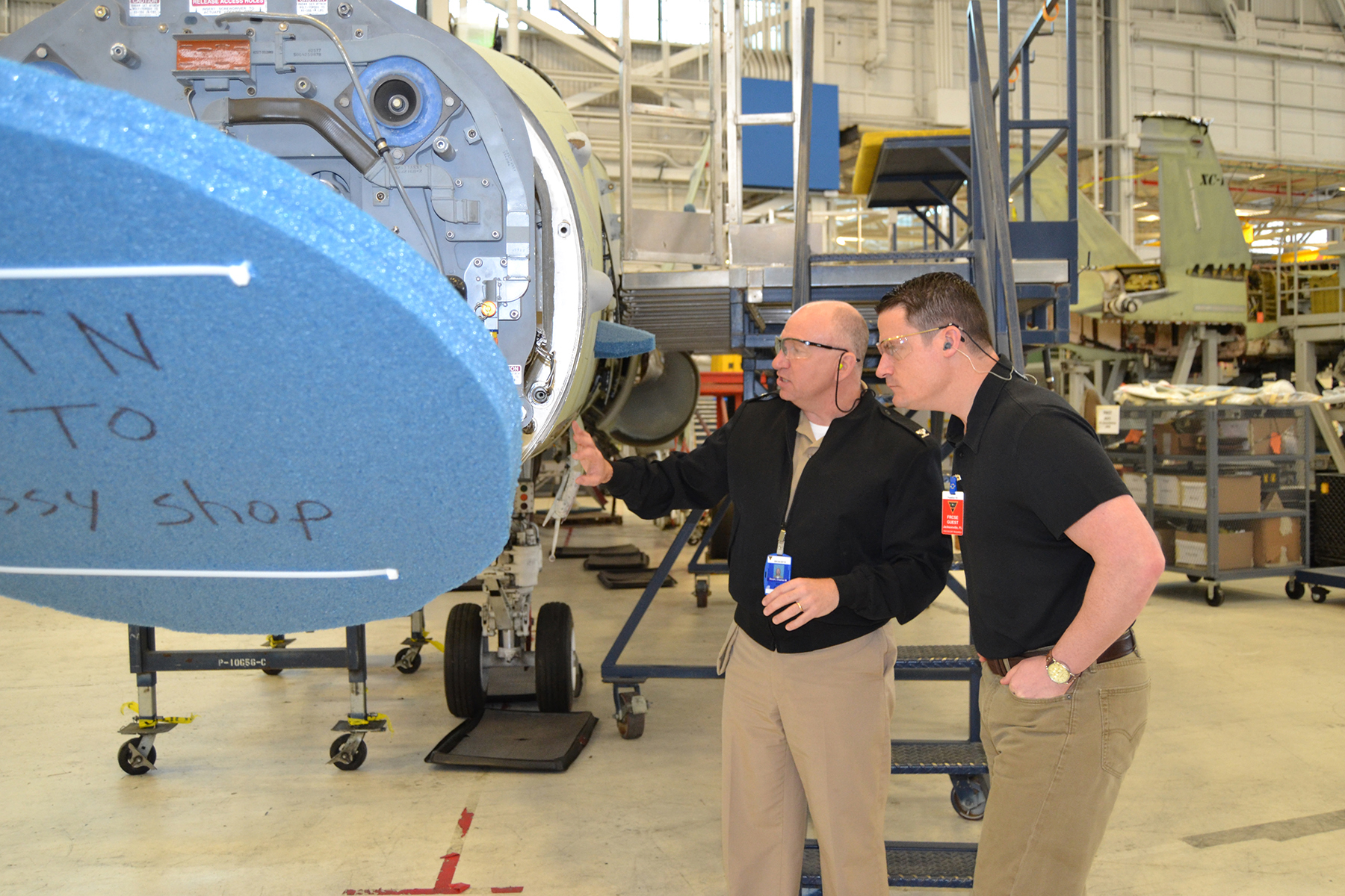 FRCSE hosts top leader | NAVAIR