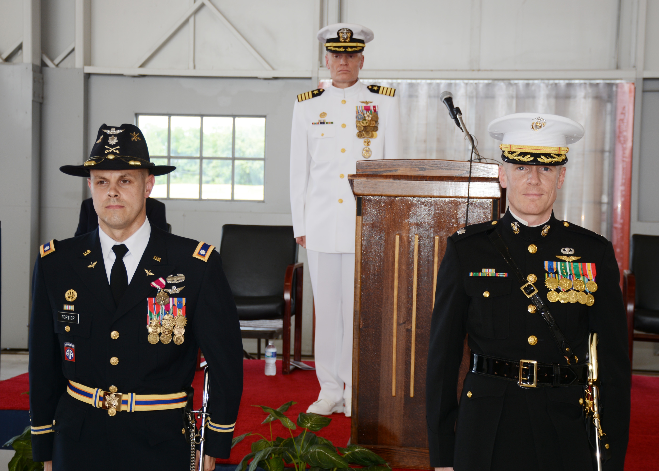 Photo: Davis relieves Fortier as Test Pilot School CO | NAVAIR