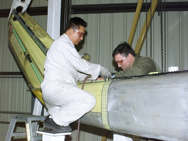 Working on helo tails is a booming business | NAVAIR