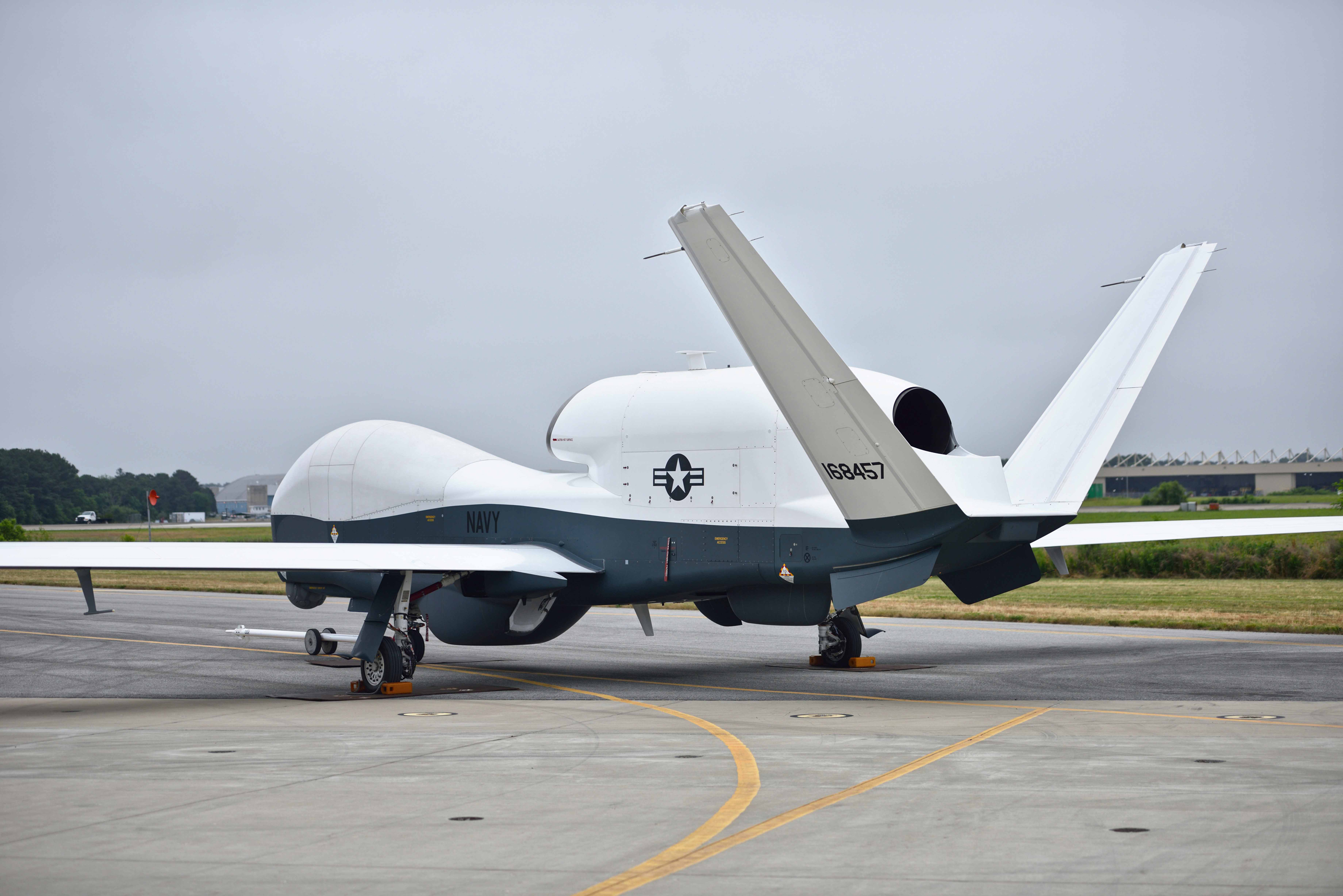 MQ-4C Triton UAS demonstrates new capabilities during flight test | NAVAIR