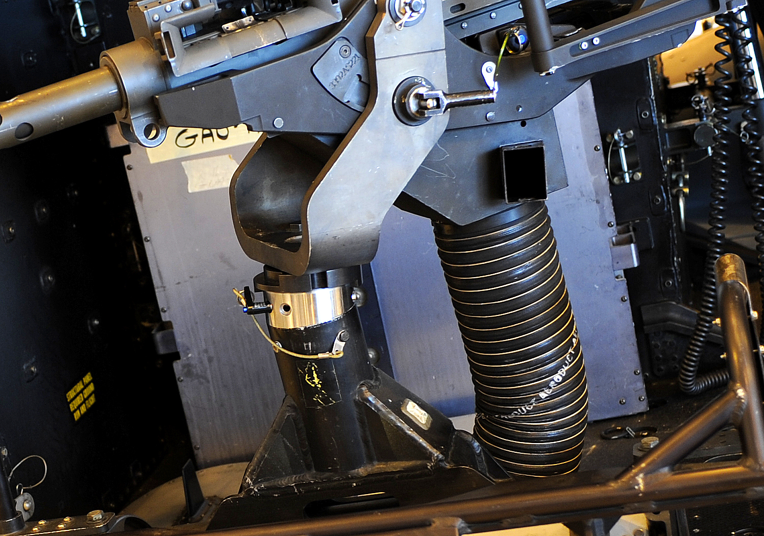 Redesigned helicopter weapons mount brings increased fields of fire ...