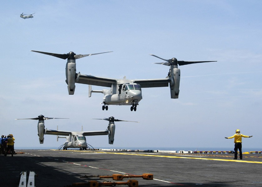 OSPREY COMPLETES PHASE FOUR TESTING AT SEA | NAVAIR