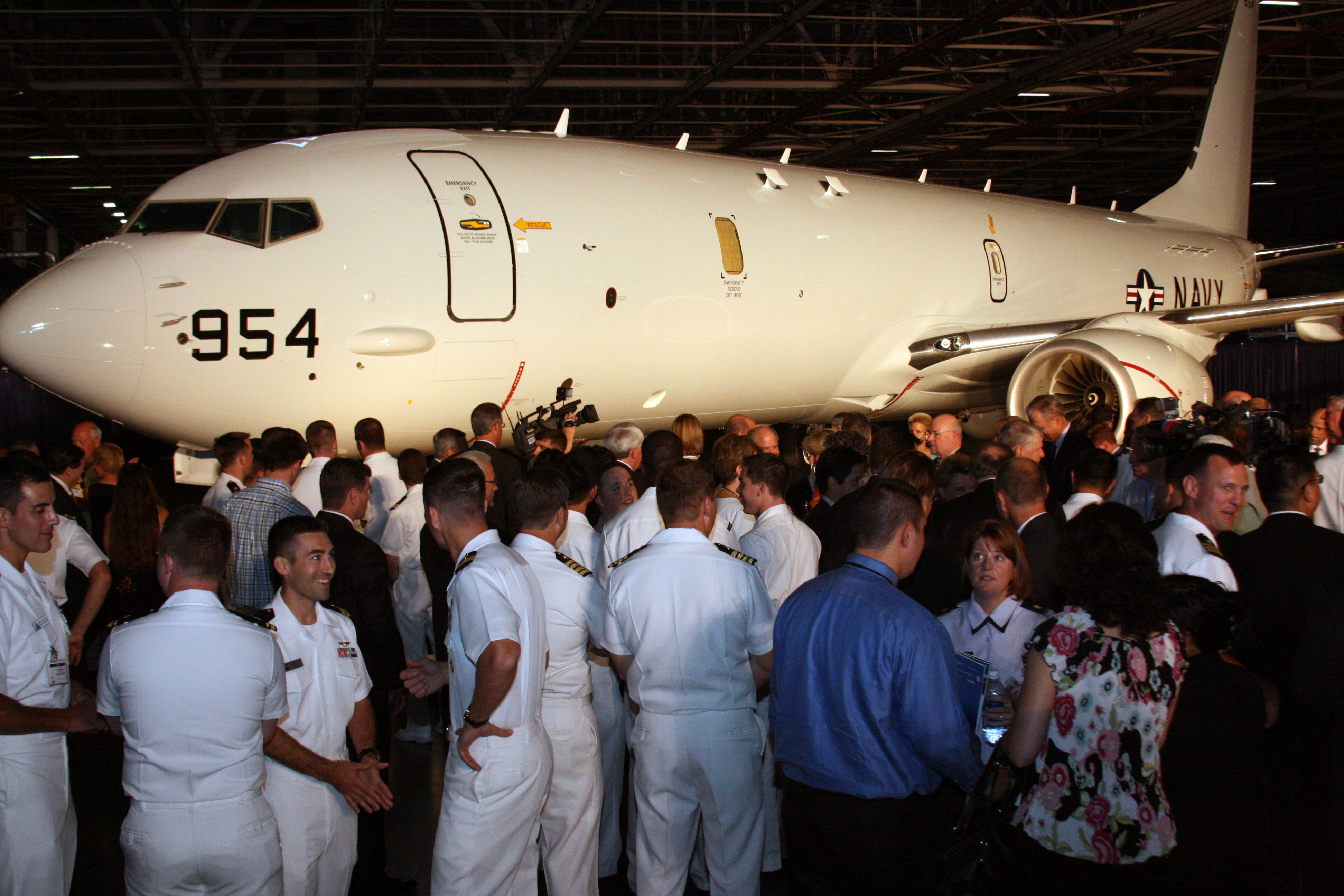 P-8A Poseidon rollout unveils next maritime patrol aircraft | NAVAIR