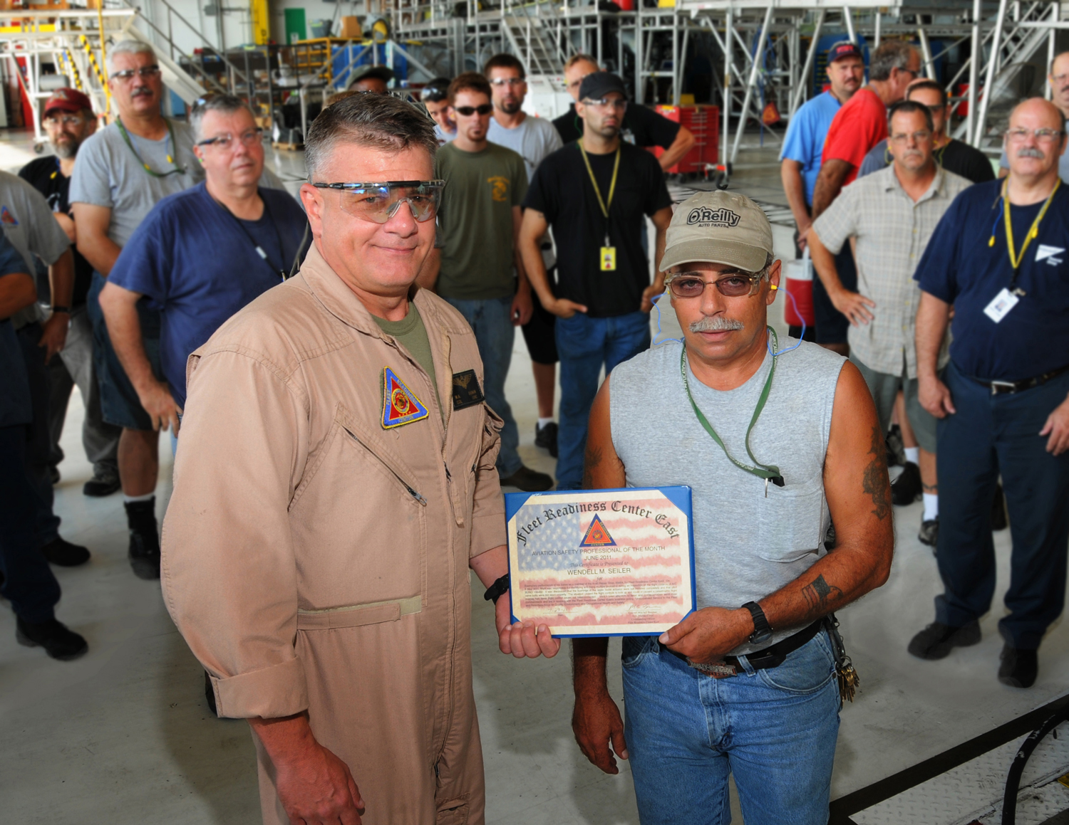 Seiler named FRC East Safety Professional of the Month | NAVAIR